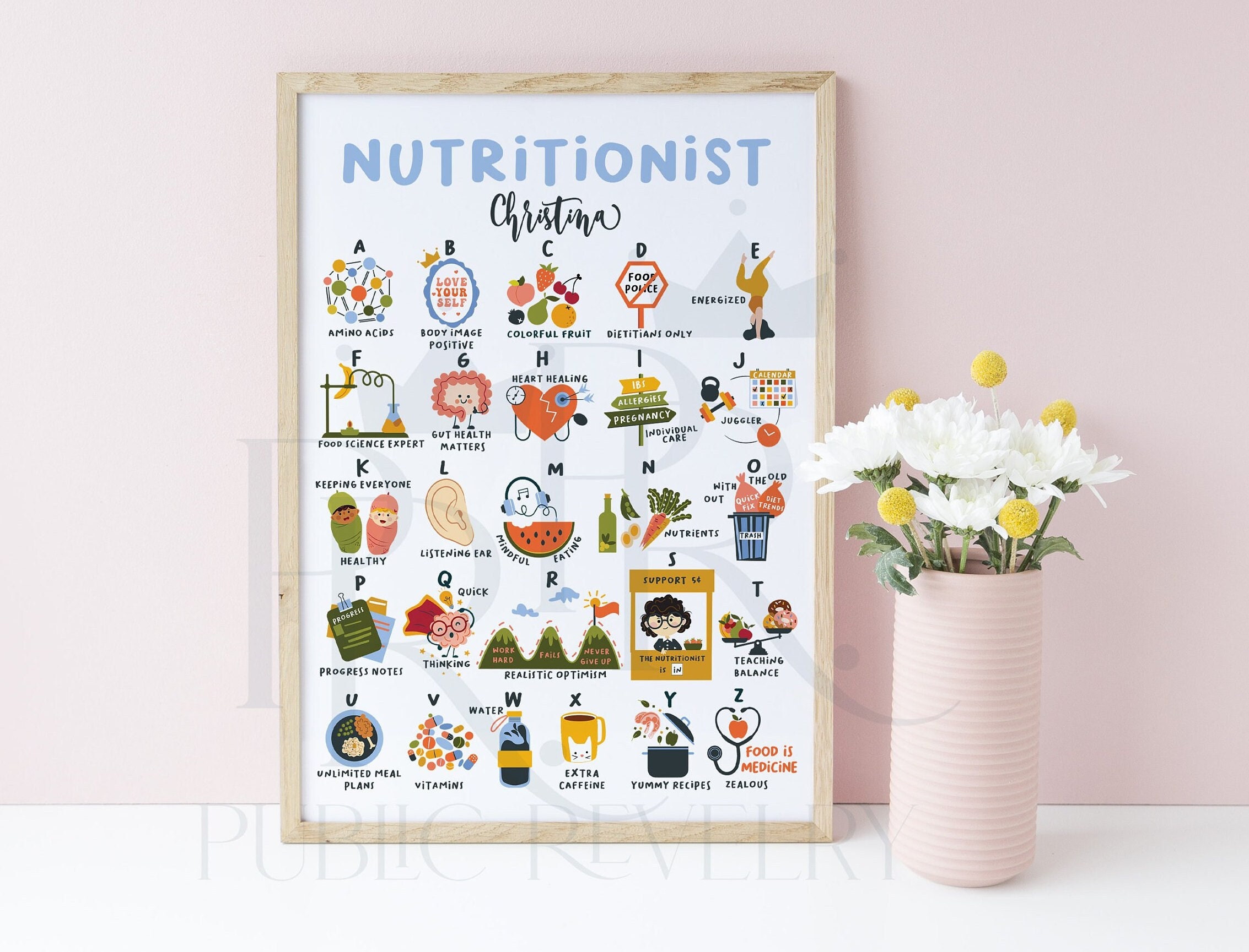 Nutritionist Gift for Nutritionist Health Coach Gift Health and ...