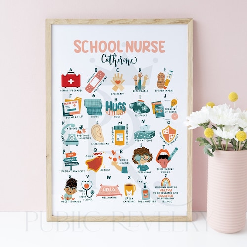 School Nurse End of Year Gift for School Nurse Office Decor - Etsy