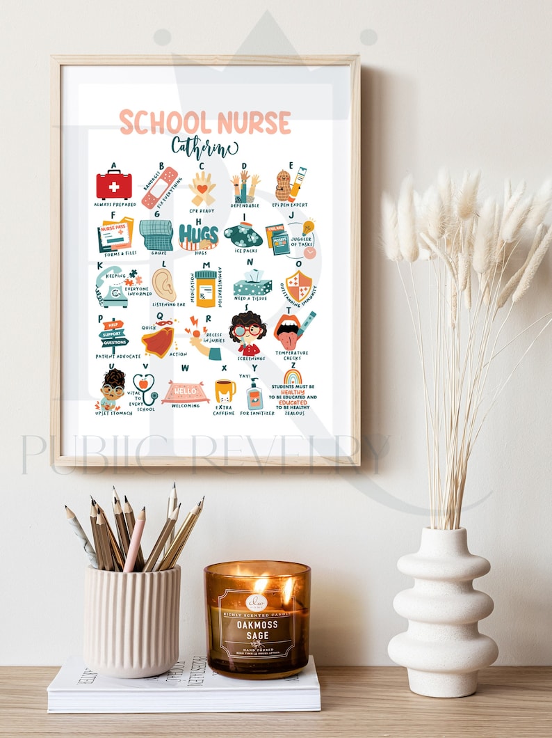 School Nurse End of Year Gift for School Nurse Office Decor - Etsy