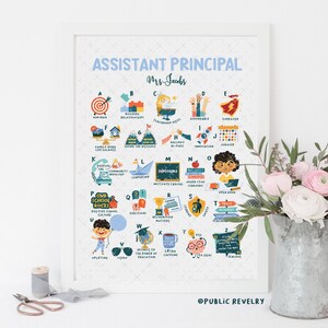 Custom Male Assistant Principal Gift for Male School Principal End of ...