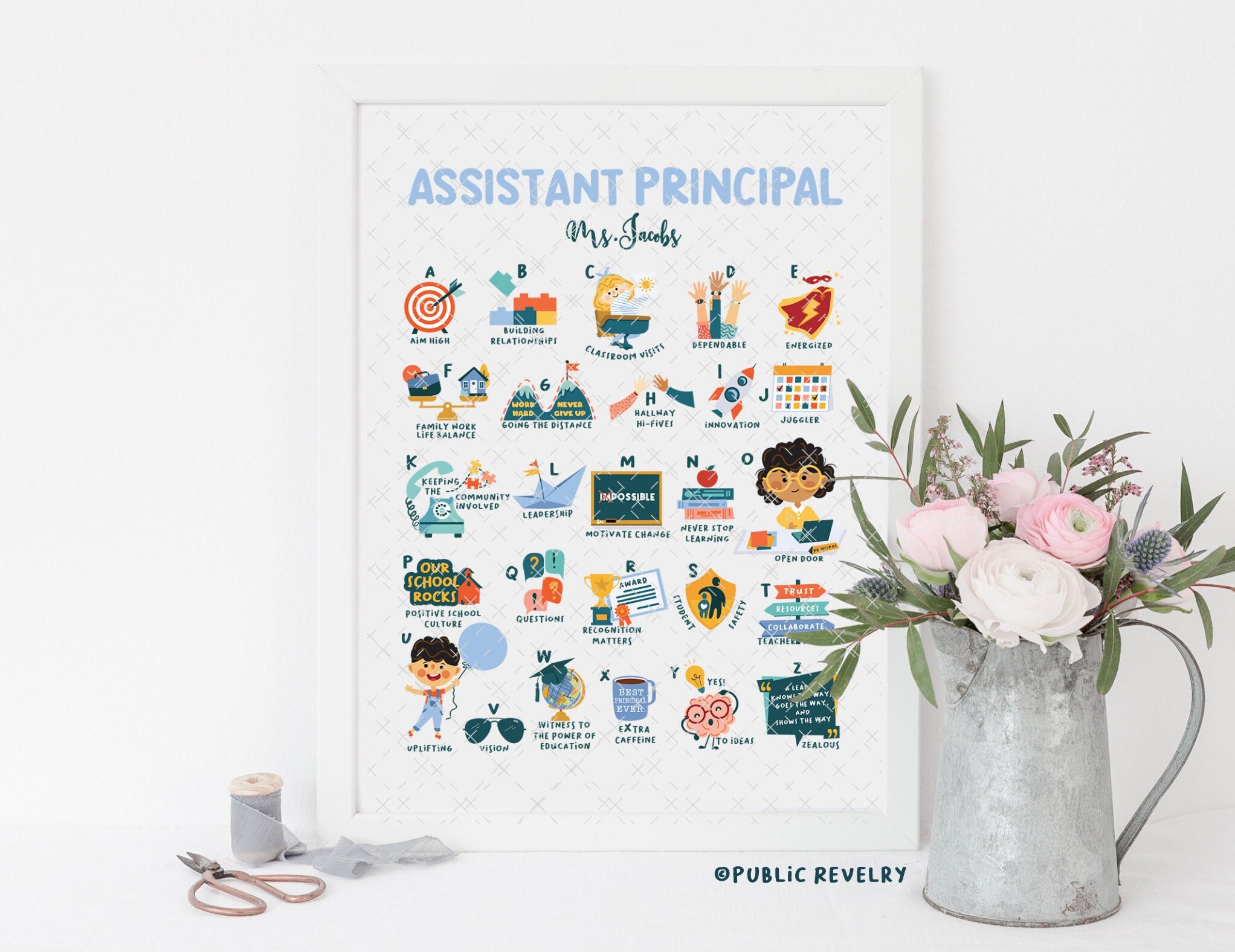 Custom Male Assistant Principal Gift for Male School Principal End of ...