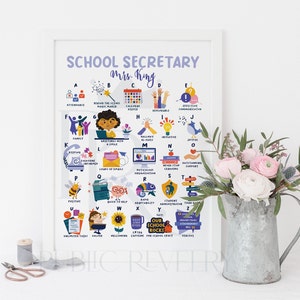 School Secretary Gift for Elementary Secretary Back to School Christmas ...