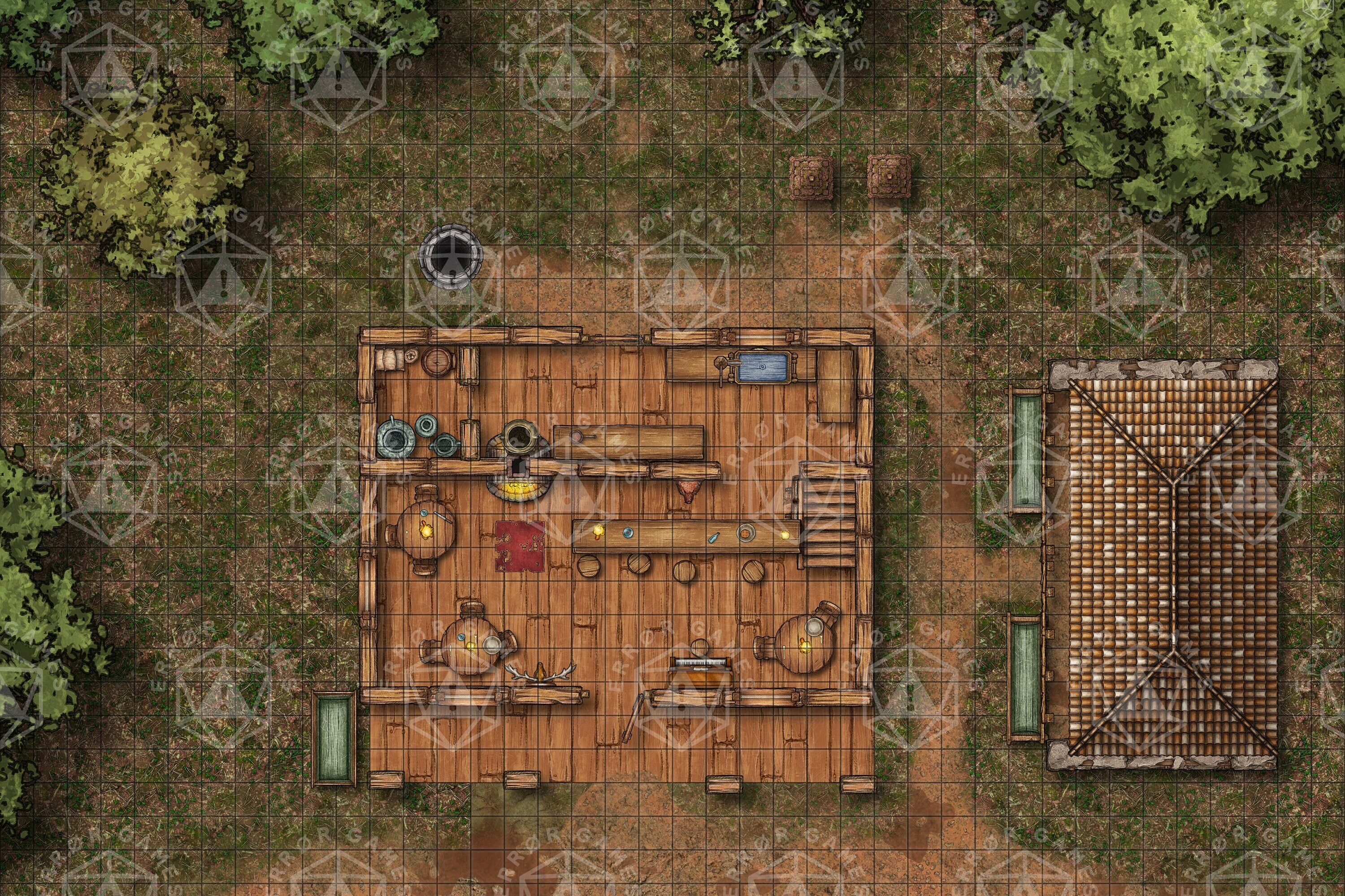 Roadside Tavern [ VTT Map ] - Etsy