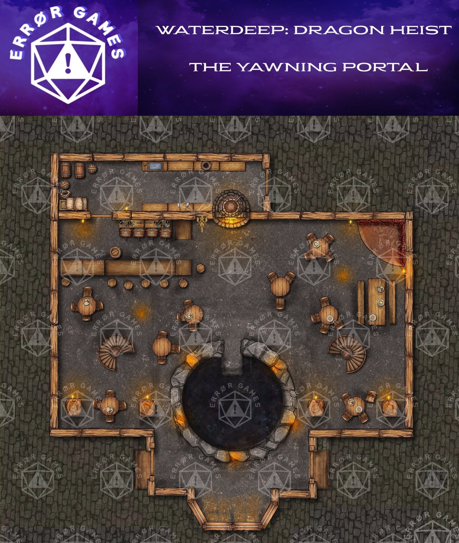 The Yawning Portal [ VTT Battle Map ] - Etsy