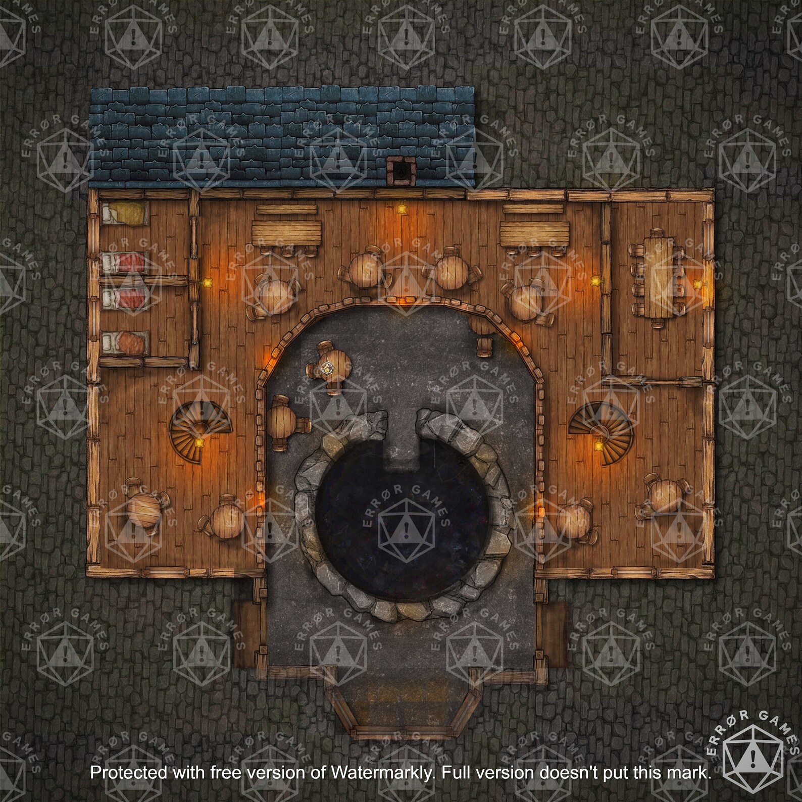 The Yawning Portal [ VTT Battle Map ] - Etsy