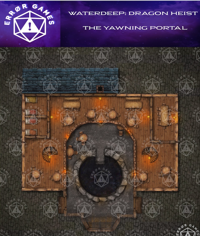 The Yawning Portal [ VTT Battle Map ] - Etsy
