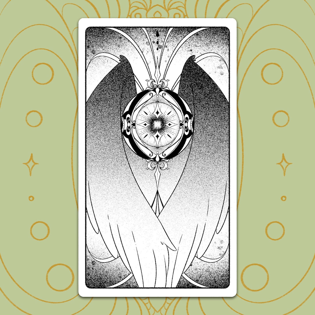 Tarot Card Back Design-seed | Printable Tarot Card Design | Tarot Card ...
