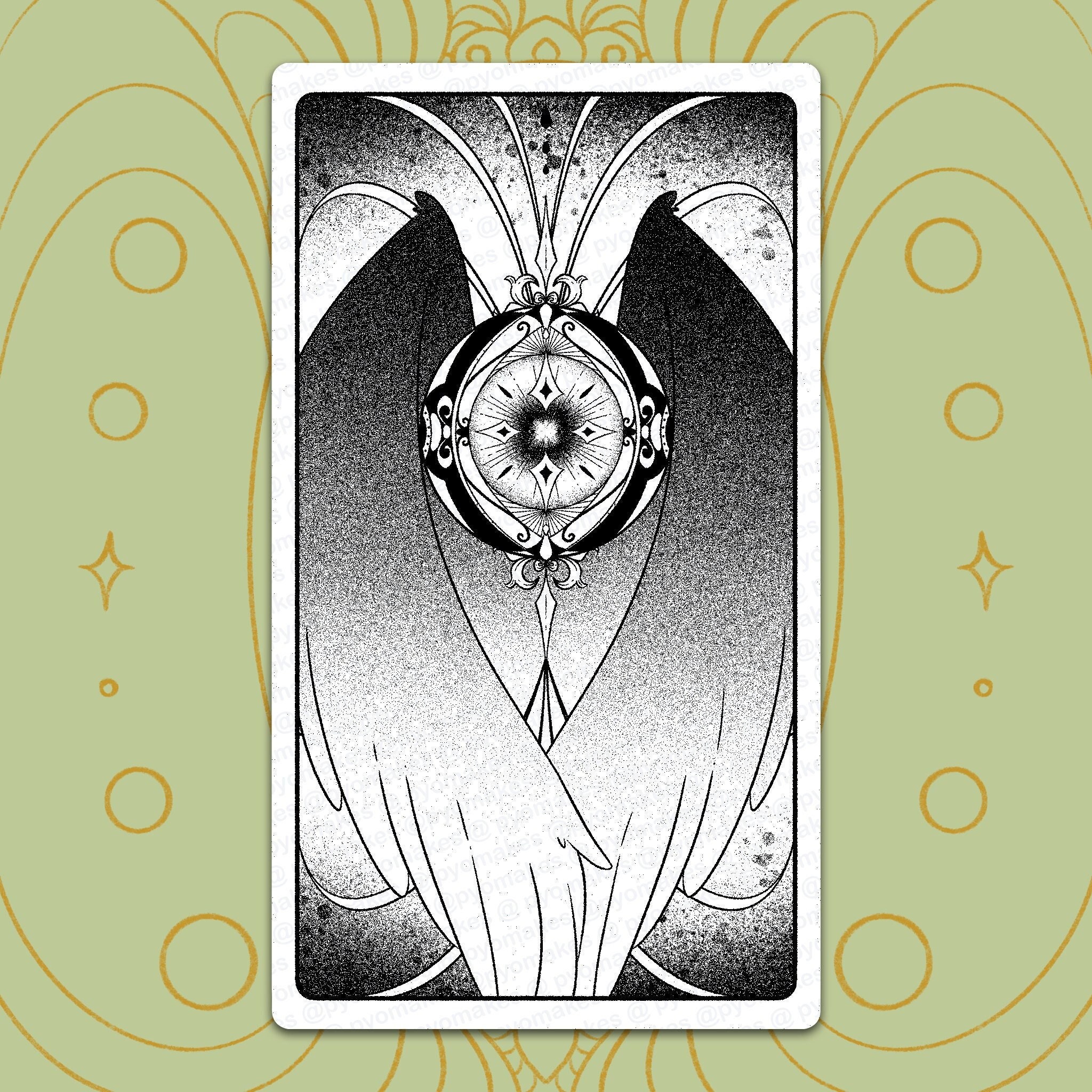 Tarot Card Back Design-seed Printable Tarot Card Design Tarot Card Back ...