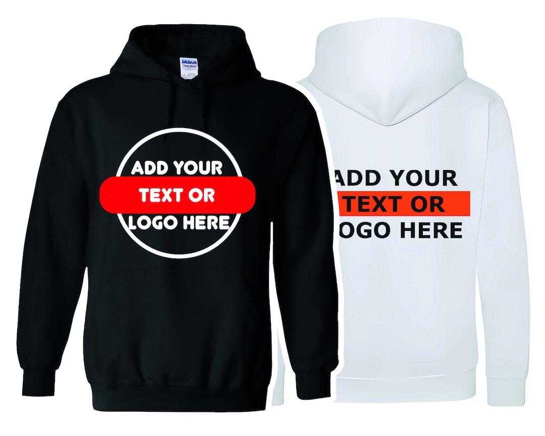 Custom Hoodie With Logo, Personalised Company Hoodie, Custom Hoodie for ...