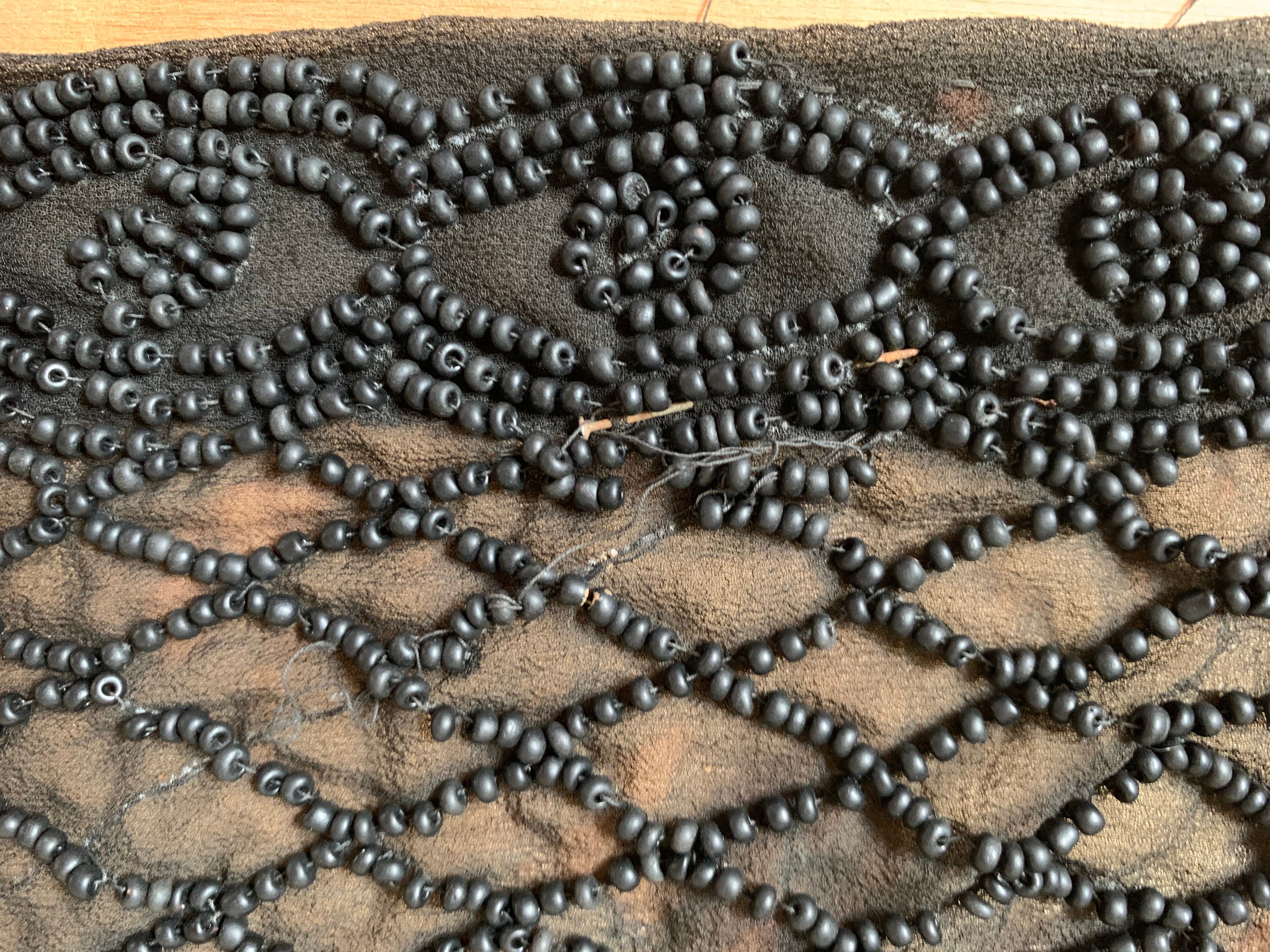 Antique Beaded Flapper Dress Panel - Etsy
