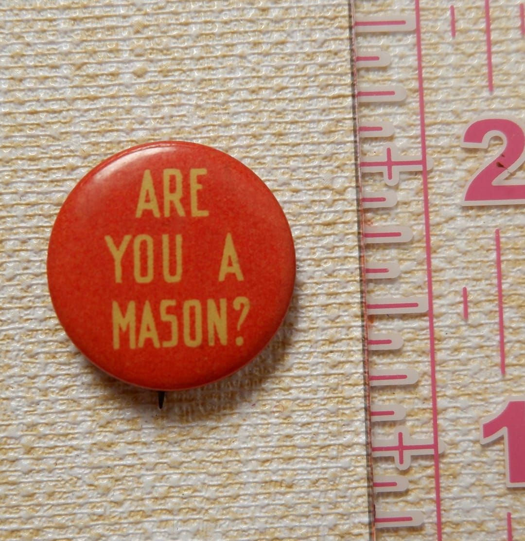 Antique Vintage Button - Cigarette Advertising Pin - Etsy
