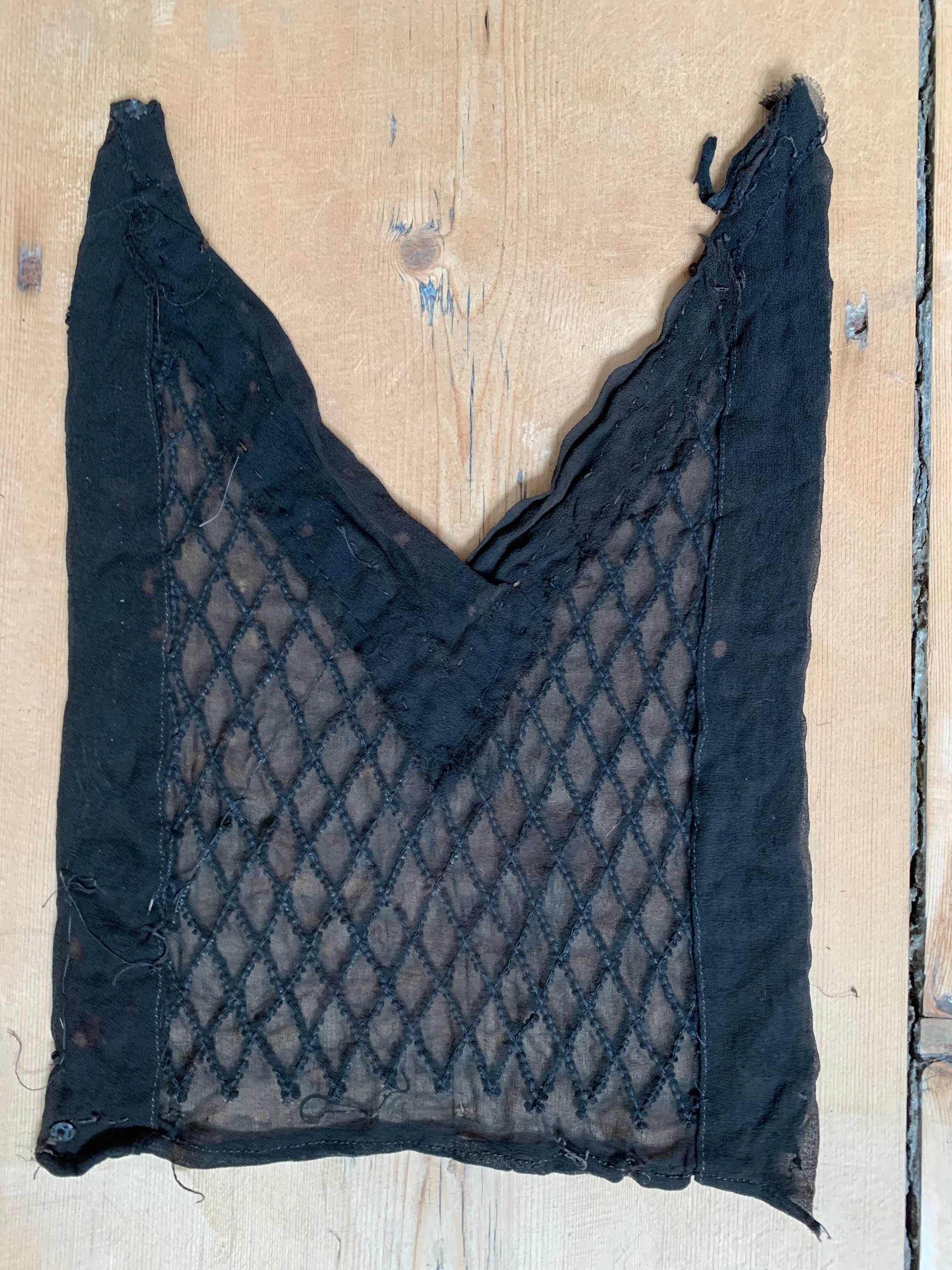 Antique Beaded Flapper Dress Panel - Etsy