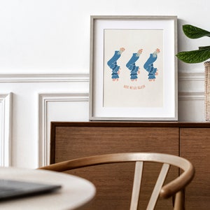 Donna and the Dynamos Poster | Mamma Mia Inspired Print | Donna and the ...