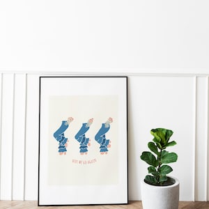 Donna and the Dynamos Poster | Mamma Mia Inspired Print | Donna and the ...