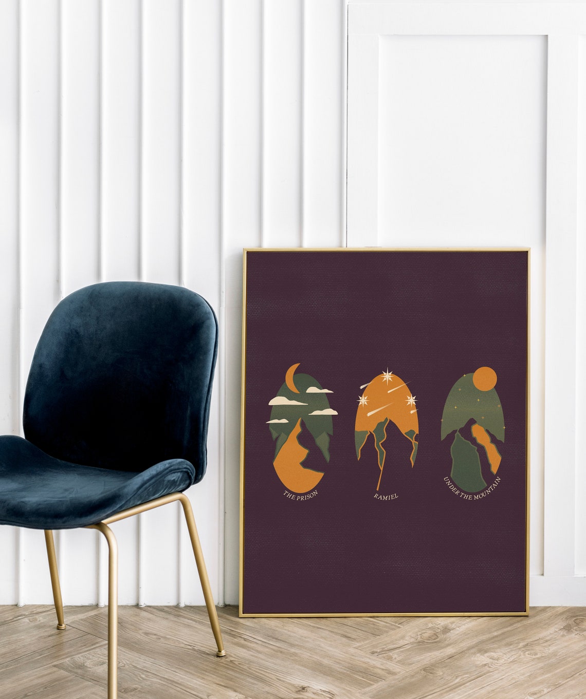 The Mountains Print | the Prison, Ramiel, Under the Mountain | A Court ...