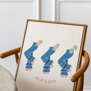 Donna and the Dynamos Poster | Mamma Mia Inspired Print | Donna and the ...