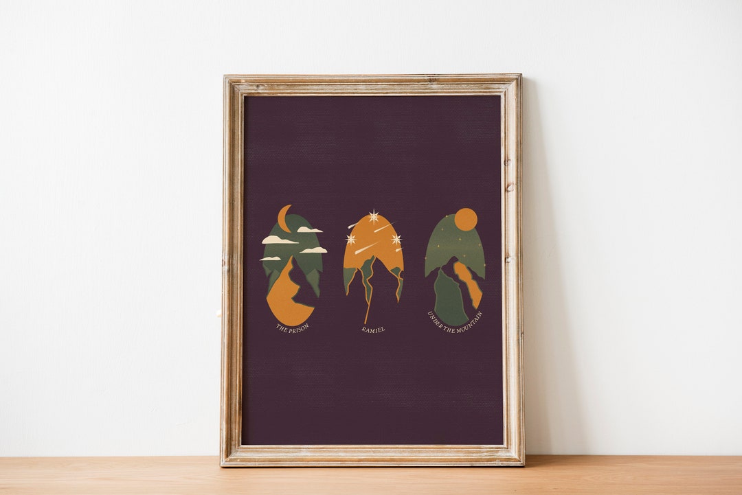 The Mountains Print | the Prison, Ramiel, Under the Mountain | A Court ...