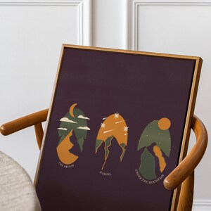 The Mountains Print | the Prison, Ramiel, Under the Mountain | A Court ...