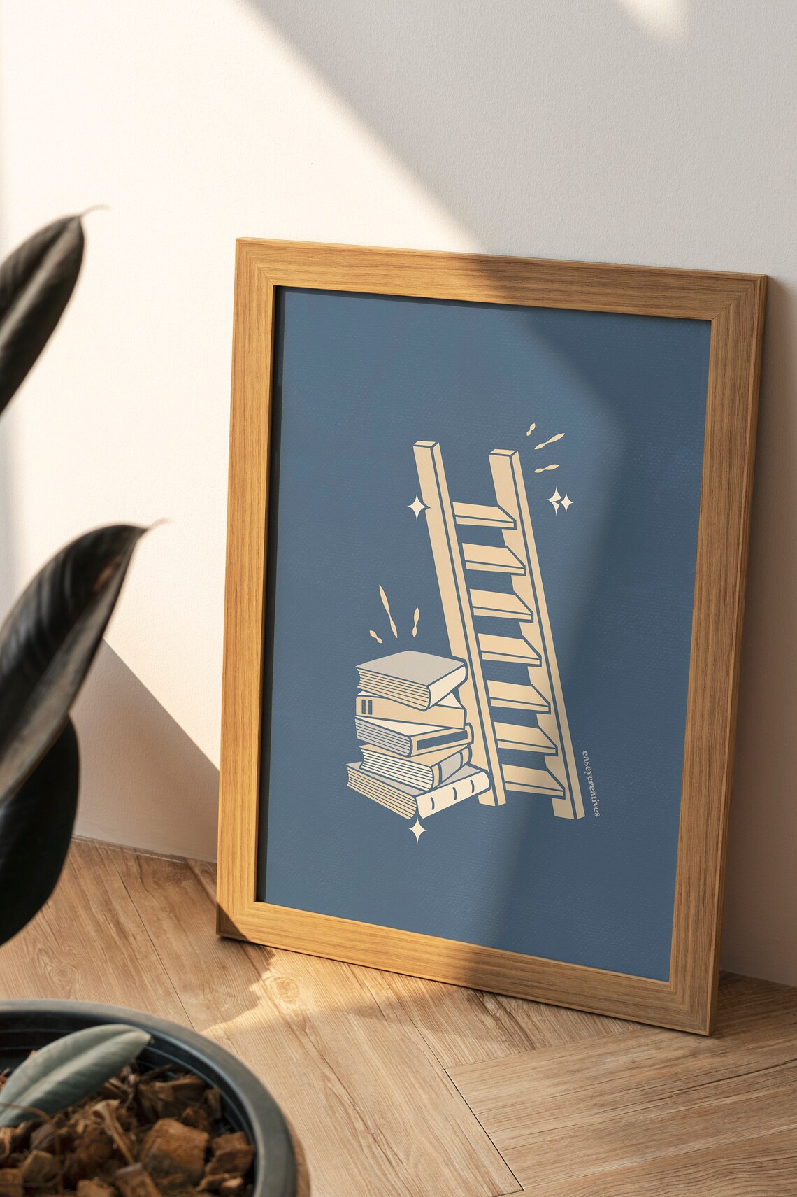Harry Potter Library Poster / Ravenclaw Aesthetic Art Print / - Etsy