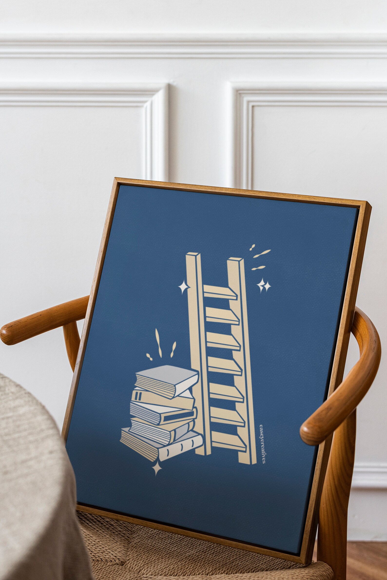 Harry Potter Library Poster / Ravenclaw Aesthetic Art Print / - Etsy