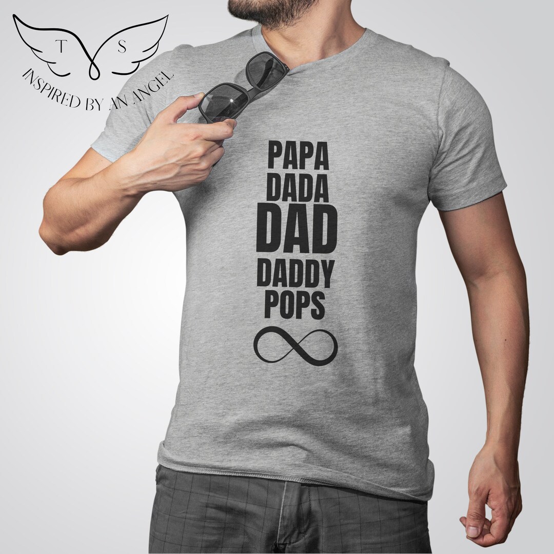 Daddy Dada Pops Dad Decal Digital Cut Image Cricut Shirt Design ...