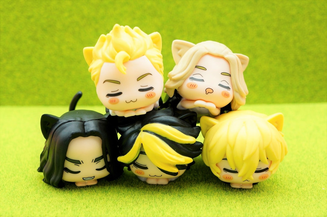 Japanese Tokyo Anime Cosplay Cat Mini Figure Gashapon - Etsy