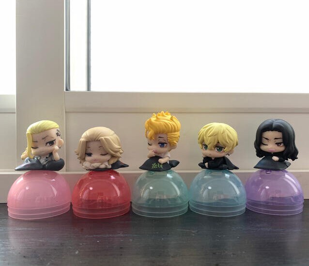Japanese Tokyo Anime Mini Figure Gashapon Display Figurine - Etsy UK