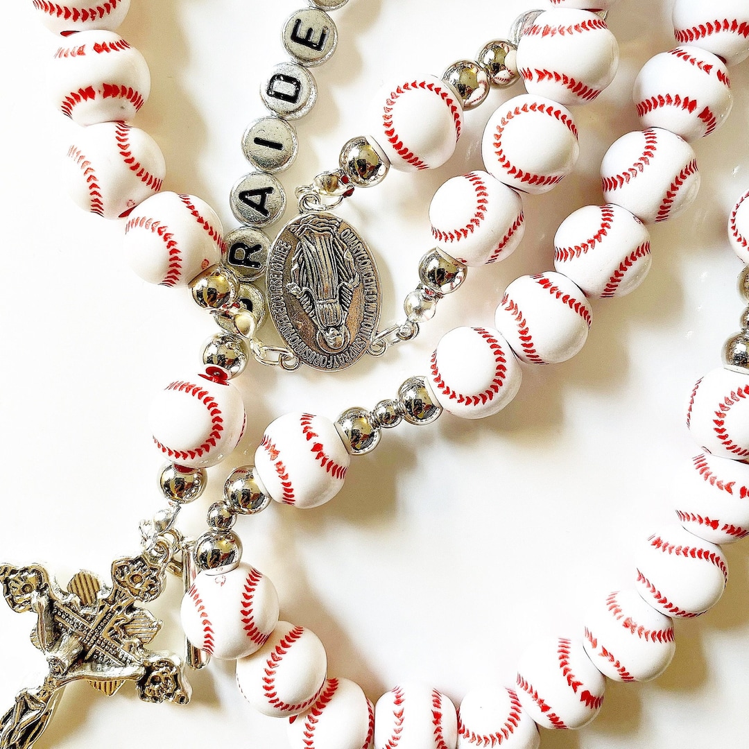 Baseball Rosary - Etsy