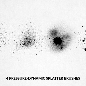Graffiti Procreate Brush Set: 42 Spray Paint Drip Splatter Brushes ...