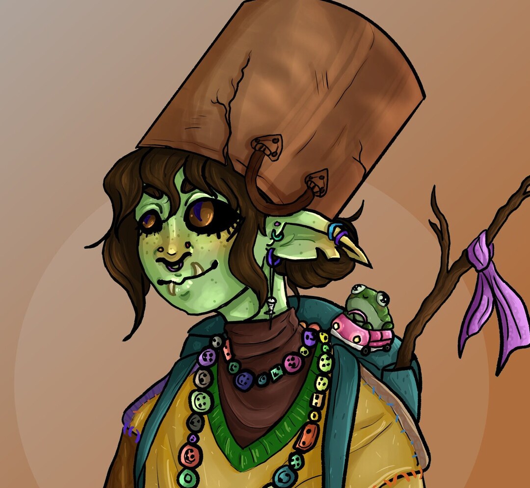 Custom Character Portrait for D&D, Ocs, Rpgs, and More - Digital File ...