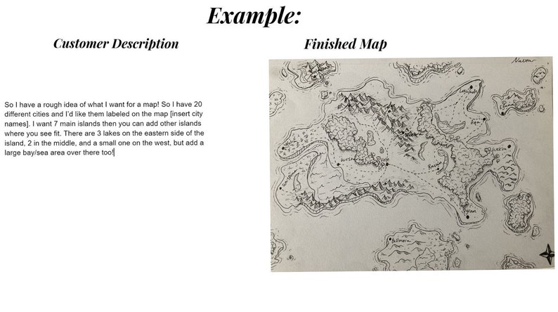 Custom Fantasy Maps for D&D, World Building, Rpgs, and More - Etsy