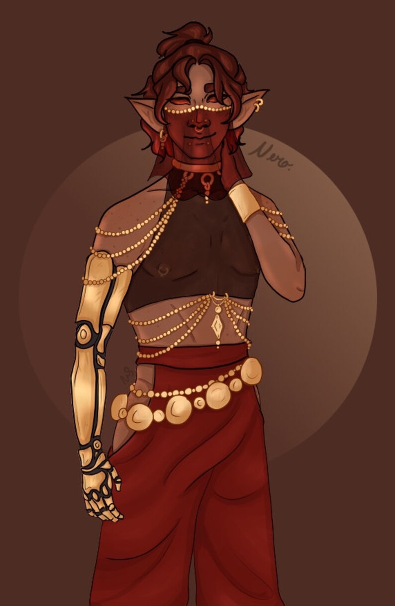 Custom Character Art for D&D Ocs Rpgs and More Digital - Etsy