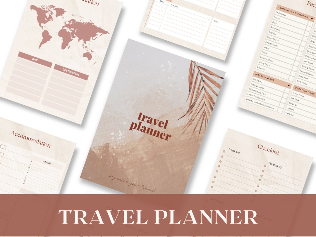 Digital Travel Planner | Travel Planner | Travel Journal | Trip Planner ...