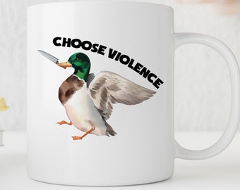 Choose Violence Mug - Etsy