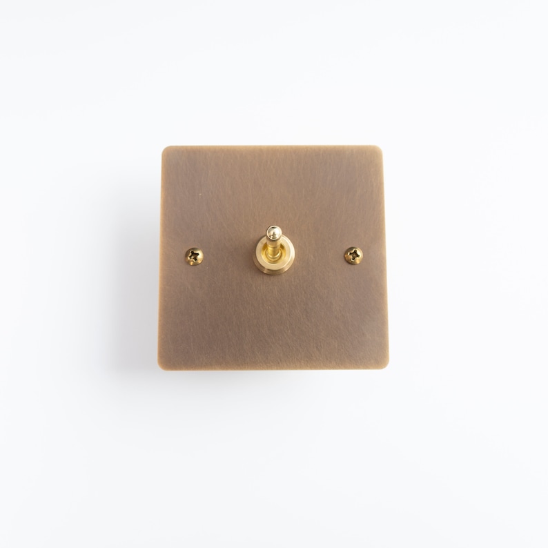 Dimmer, Toggle Light Switches, Socket, USB Type C, Solid Brass Wall ...