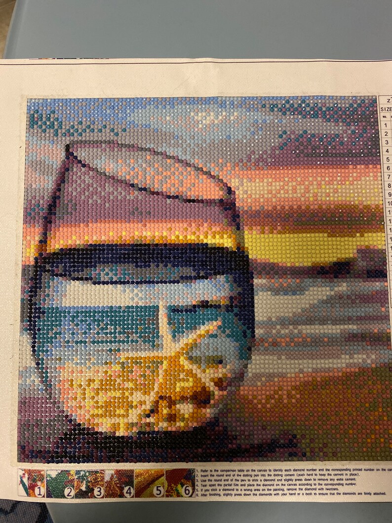 Completed Diamond Paintings - Etsy