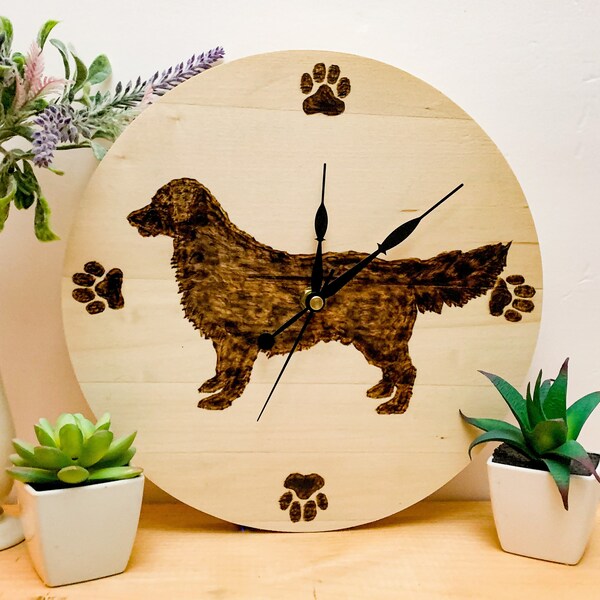 Dog Clock - Etsy