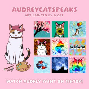 Matte Vinyl Sticker: Audrey Painting a Pumpkin - Etsy