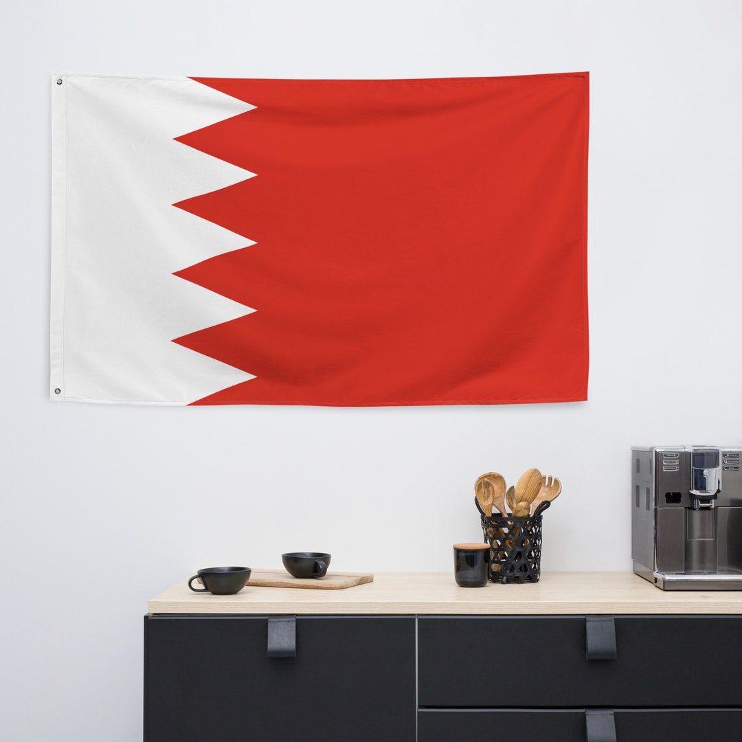 Flag of Bahrain - Etsy