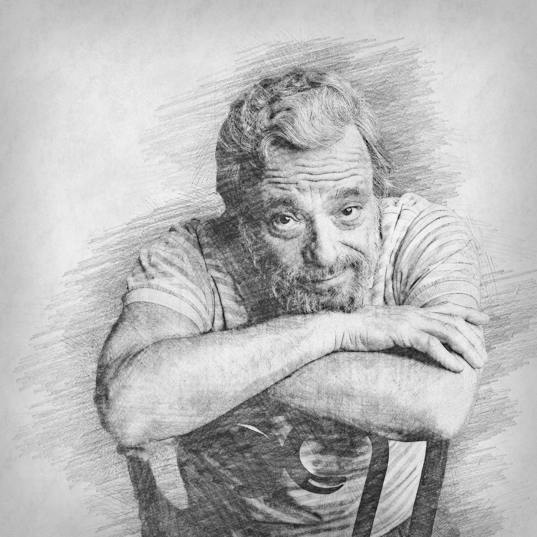 Stephen Sondheim Poster - Vibrant Broadway Wall Art for Musical Theater ...