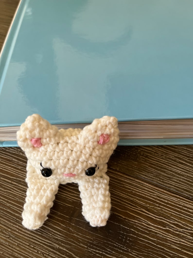 Cute Kitty Cat Bookmark Pattern - Etsy