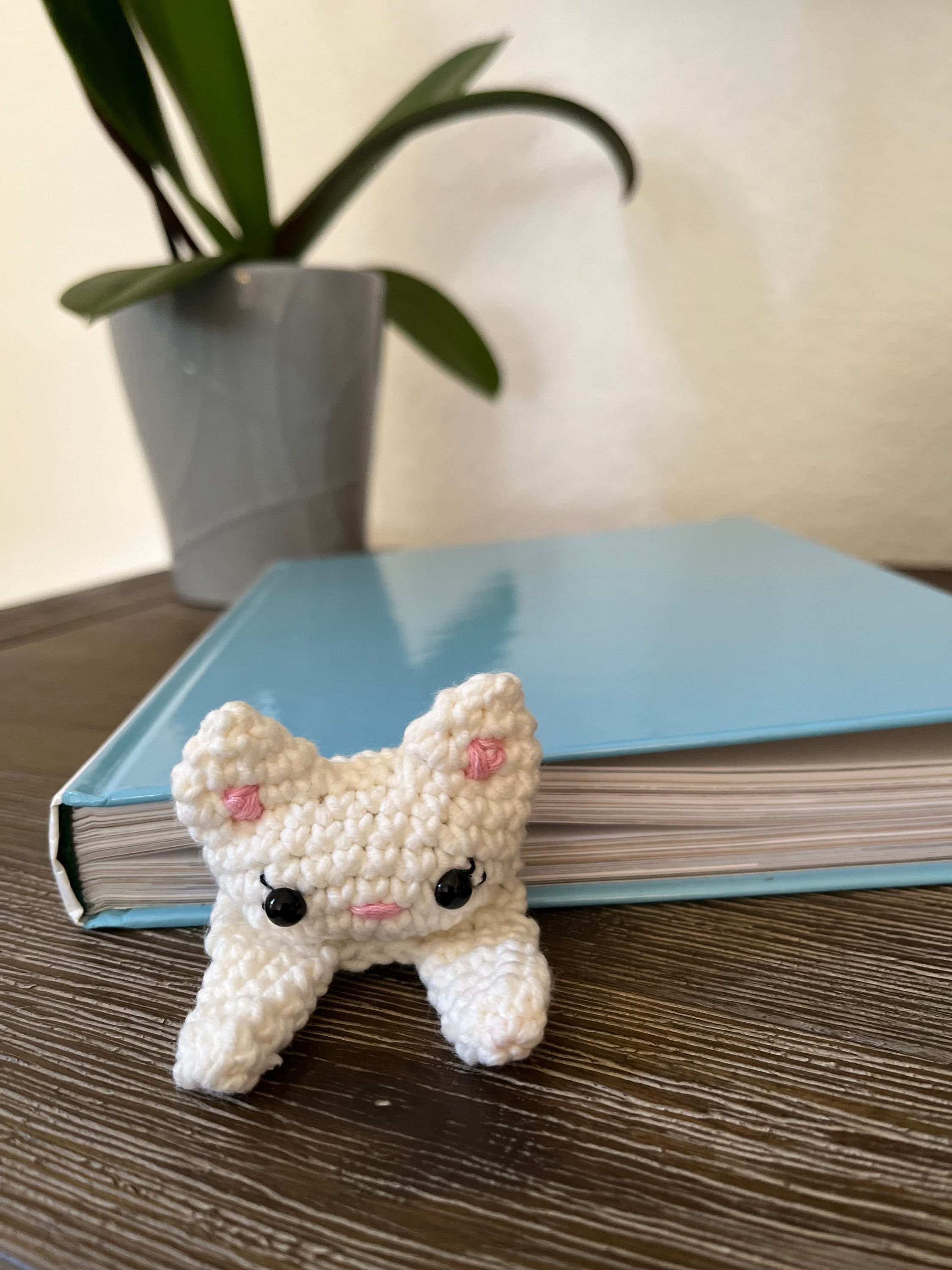 Cute Kitty Cat Bookmark Pattern - Etsy