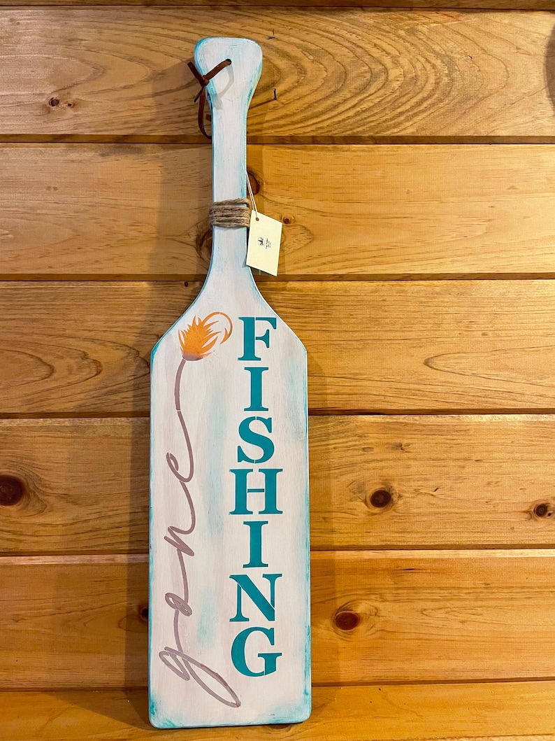 Wooden Paddle Decor - Etsy