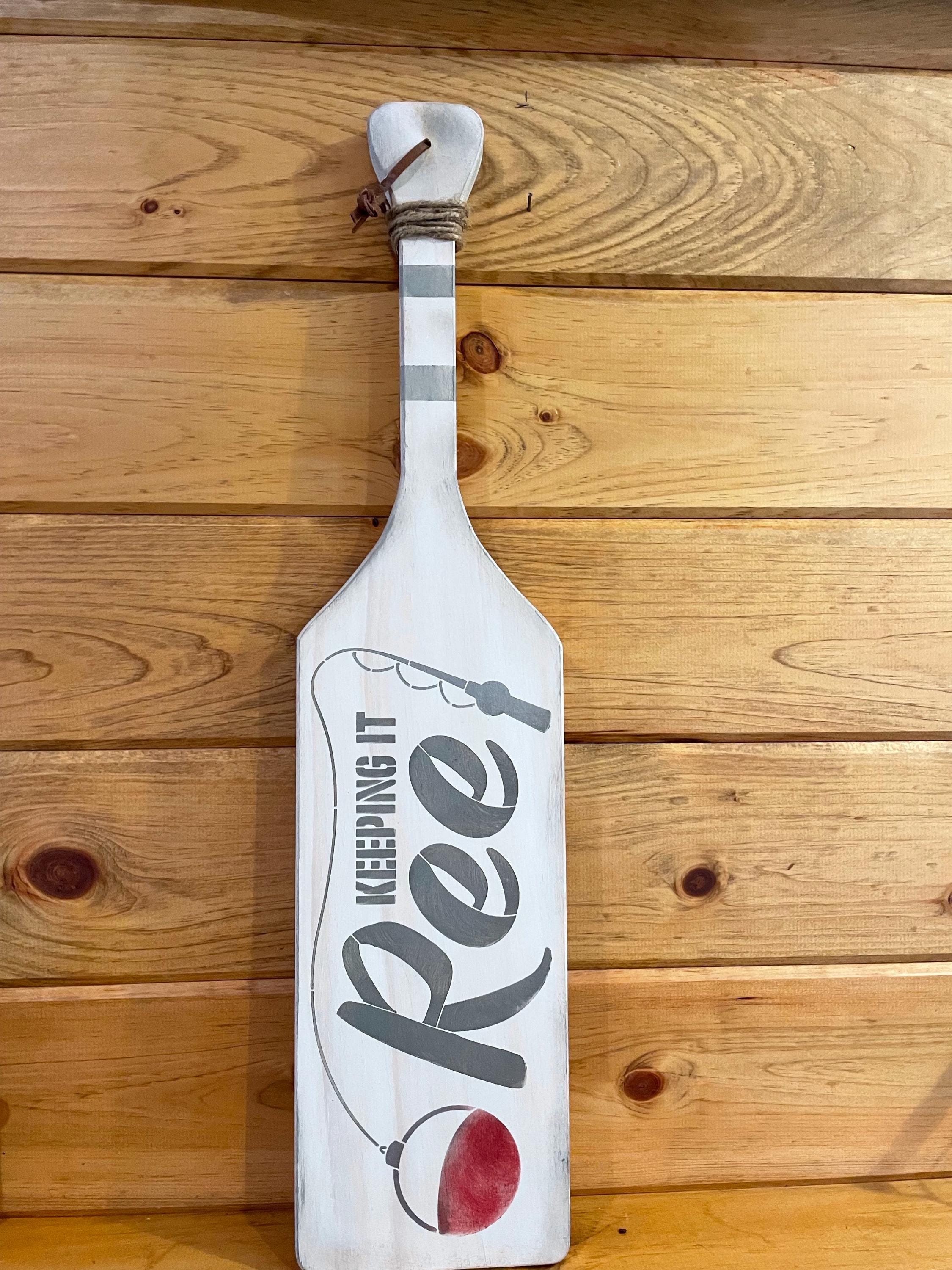 Wooden Paddle Decor - Etsy
