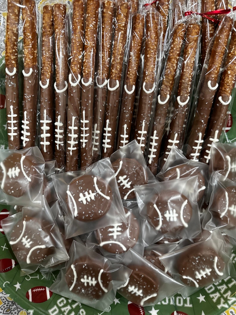 Superbowl Football 1st Year Down Bday Party Tailgate Treats Favors ...