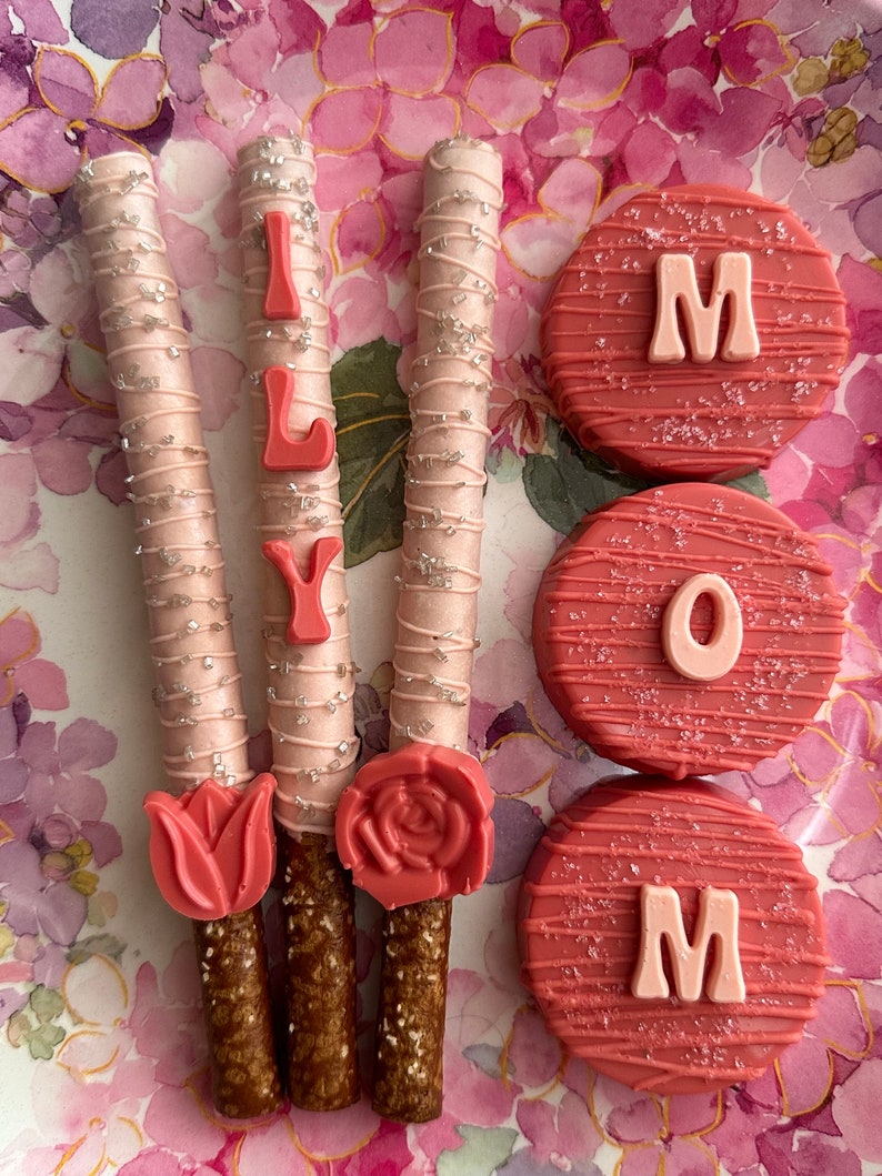 Mother's Day Birthday Mom Appreciation Chocolate Covered Oreos Pretzels ...