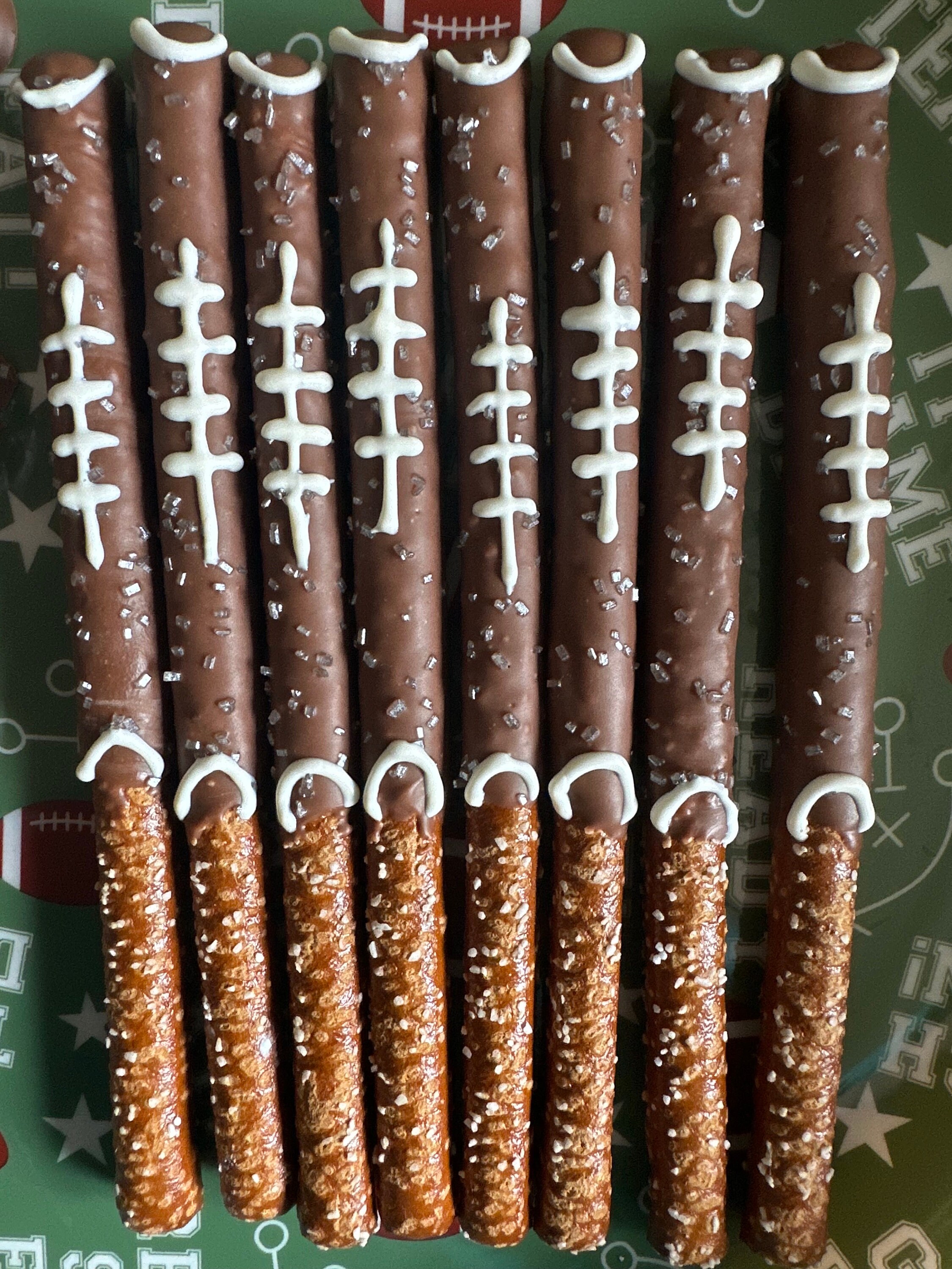 Superbowl Football 1st Year Down Bday Party Tailgate Treats Favors ...