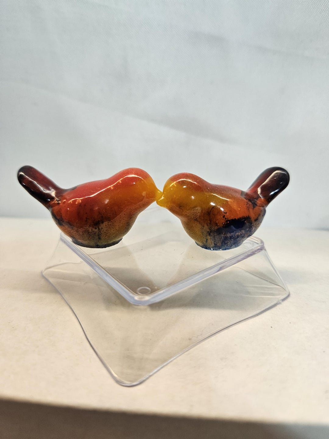 Miniature Birds/epoxy Resin Arts/minimalistic/glitter Birds/small Birds ...