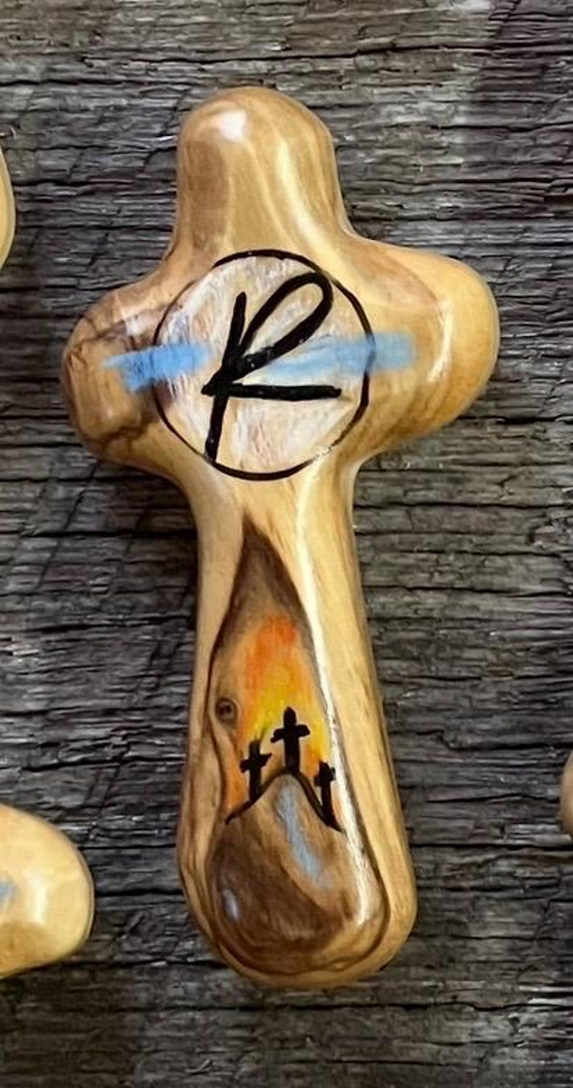 Handmade Comfort Cross With Your Churches Custom Branded Logo and ...