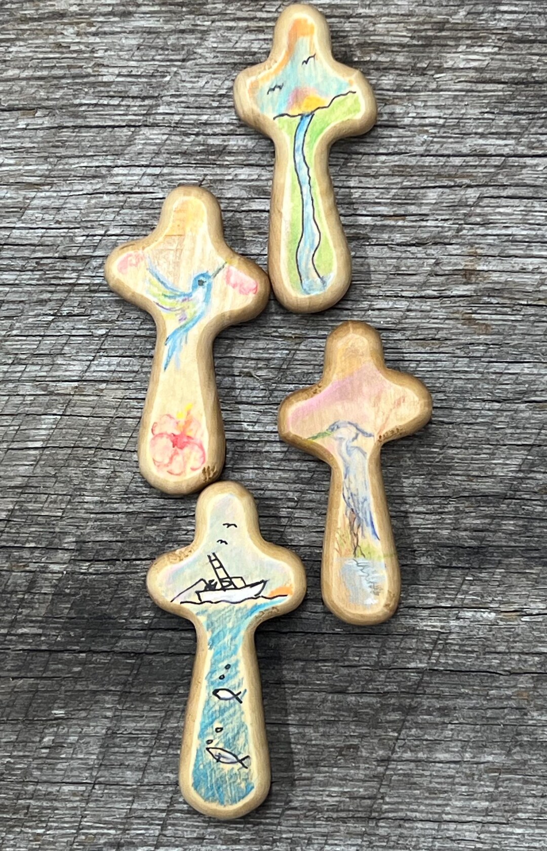 One of a Kind Comfort Crosses - Etsy